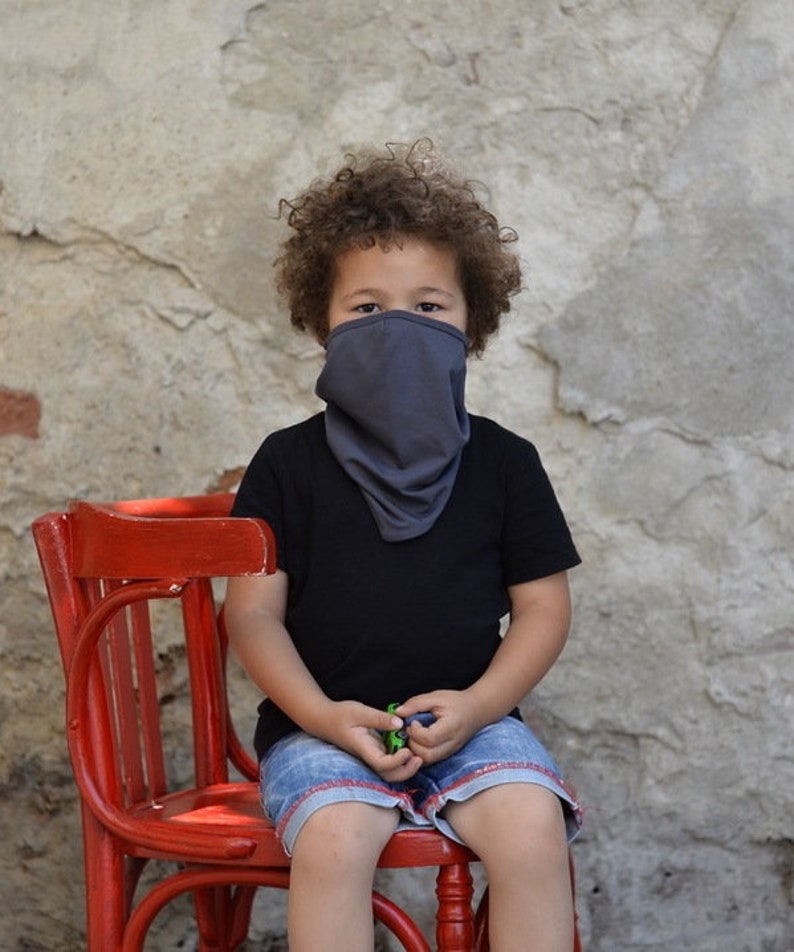 Kids Bandana Face Mask Kids Neck Gaiter Kids Scarf Mask - Etsy UK