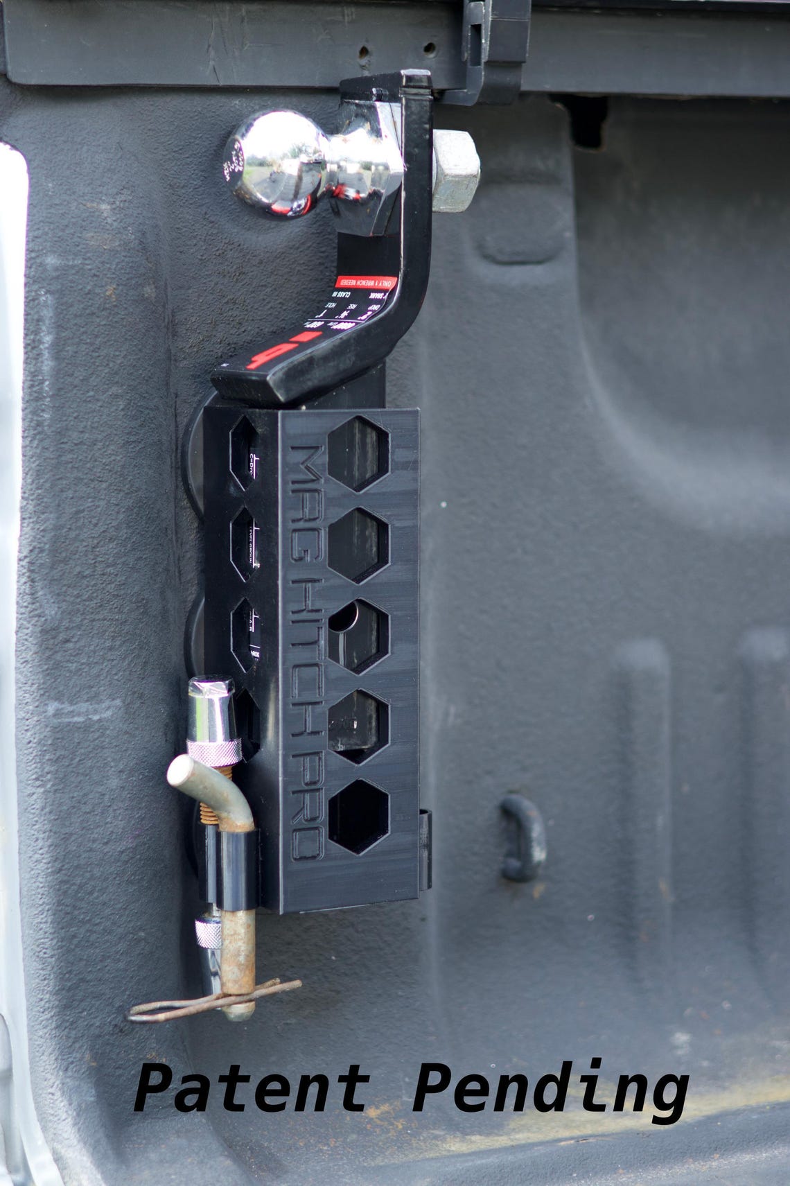 Magnetic Trailer Hitch & Pin Holder | Truck Bed Hitch Pin Organizer ...
