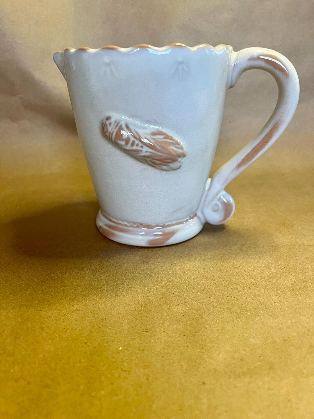 TIC TIC Pottery Cicada Bug Pitcher - Etsy