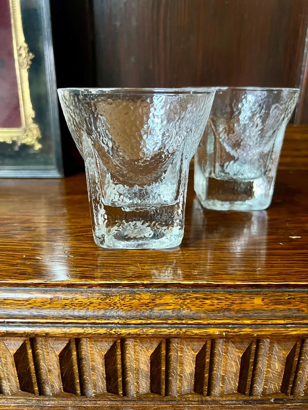 Vintage Libbey St. Regis Textured Whiskey Tumblers- Mcm-set of 4 - Etsy