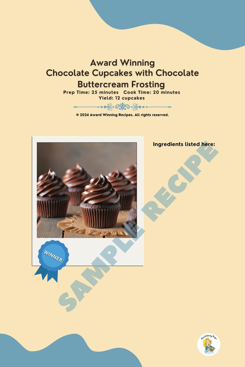 Chocolate Cupcakes With Buttercream Frosting Recipe, Award Winning ...
