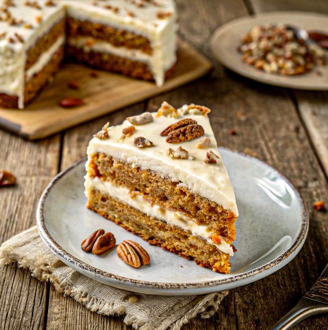 Award Winning Carrot Cake Recipe, Grandma's Classic Cake (digital PDF ...
