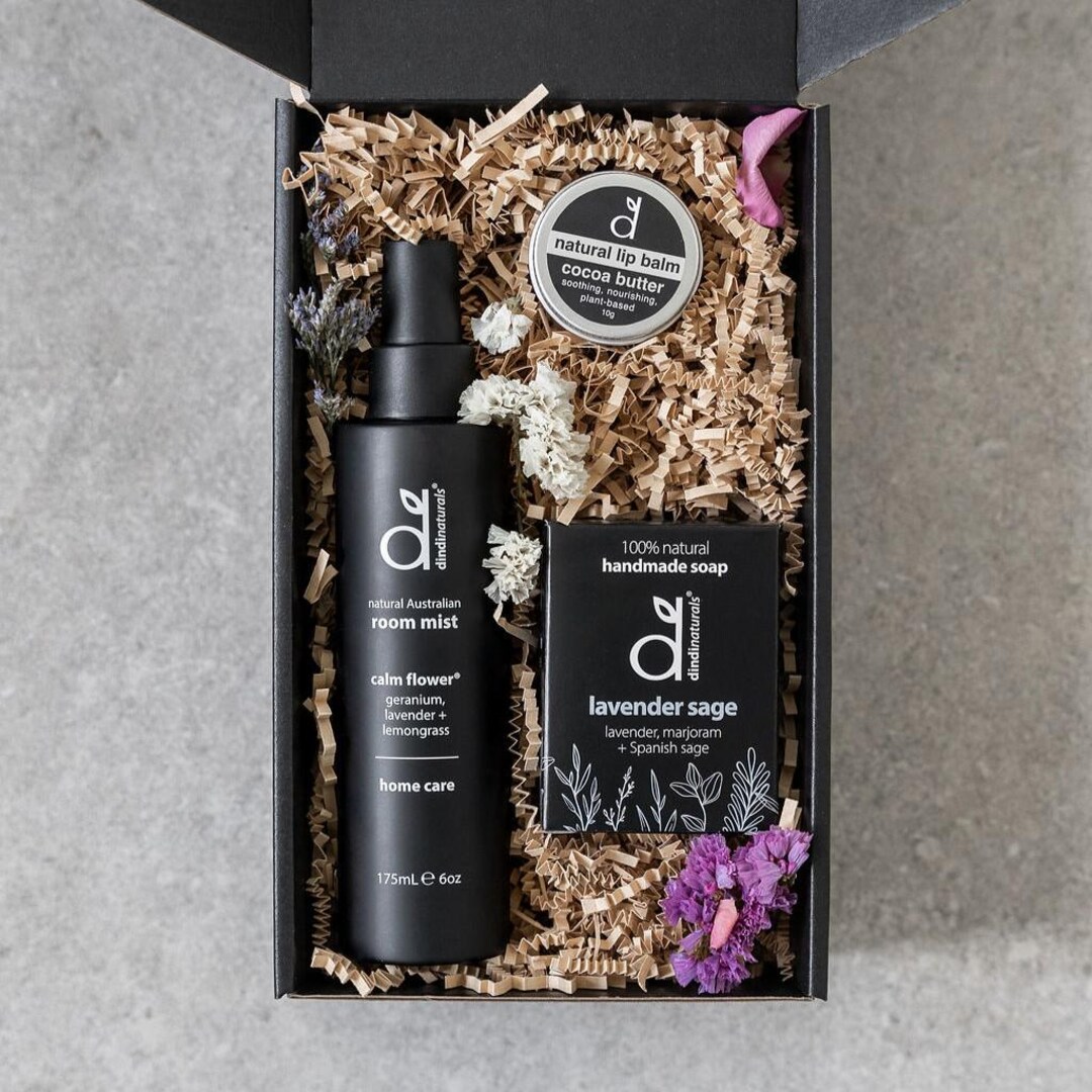 Calm Gift Box Includes Our Calm Flower Room Mist Nourishing Cocoa ...
