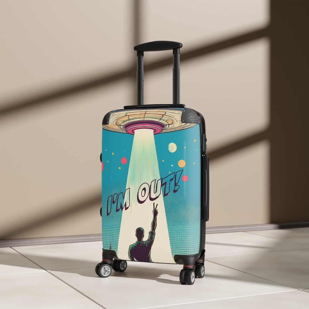 Alien Abduction UFO Luggage - Spinner Wheels, Small Medium Large ...
