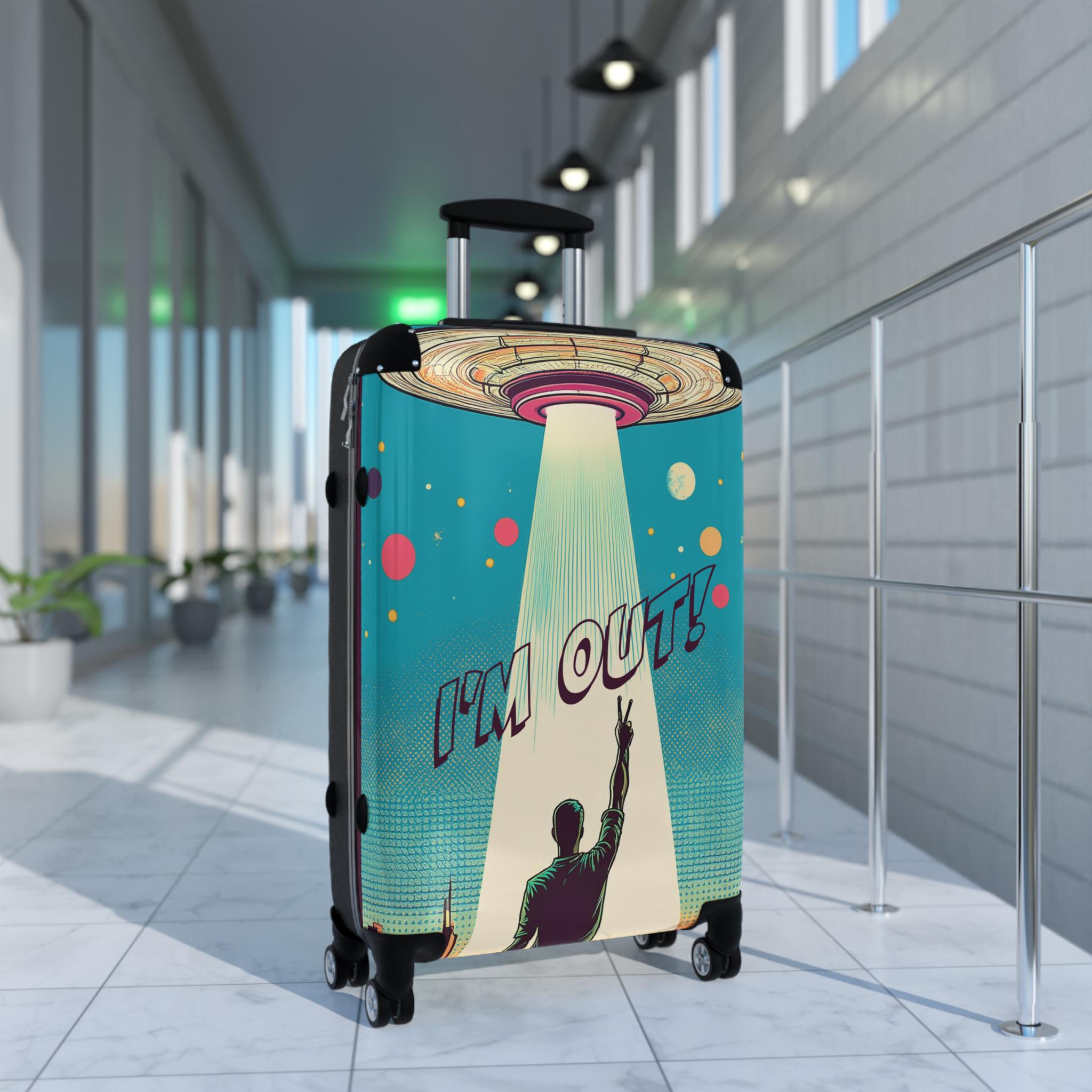 Alien Abduction UFO Luggage - Spinner Wheels, Small Medium Large ...