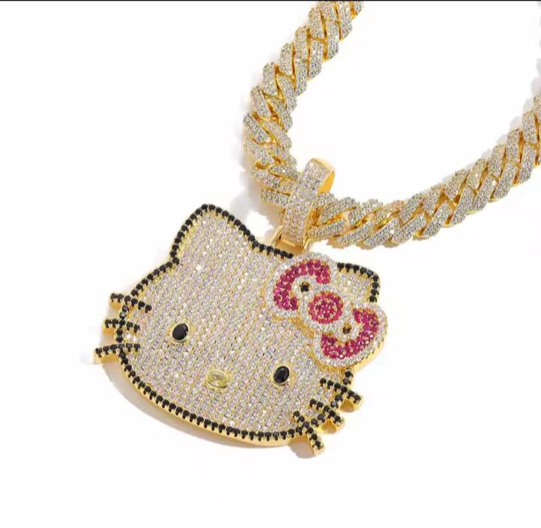 Hello Kitty Chain - Etsy