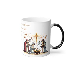 Light of the World Color Morphing Mug, Christmas Gift Idea, Nativity ...