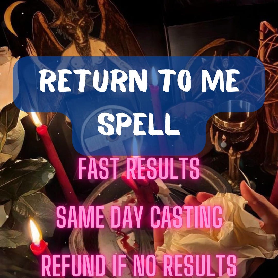Return to Me Spell Rekindle Love, Restore Connection & Reignite Passion ...