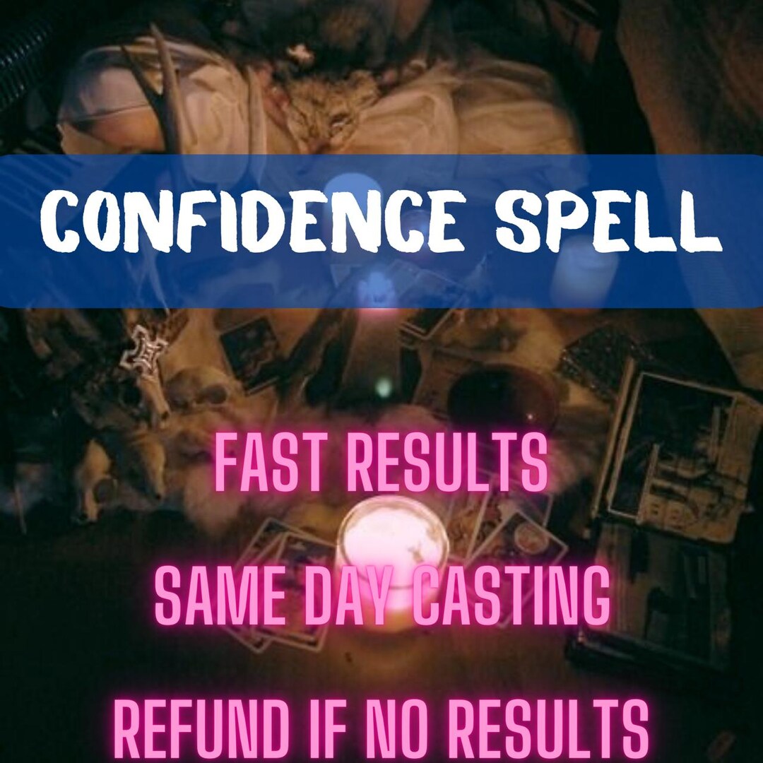Boost Your Confidence Spell Self-empowerment Self-esteem Magic Same Day ...