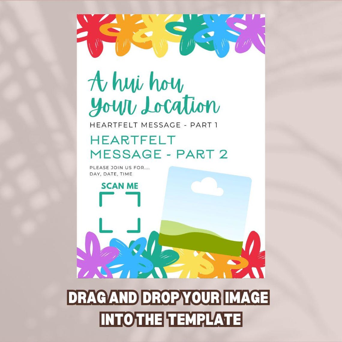 Farewell Card Template, Going Away, Goodbye, A Hui Hou, Printable ...