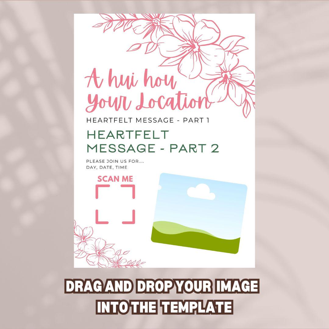 Farewell Card Template, Going Away, Goodbye, A Hui Hou, Printable ...