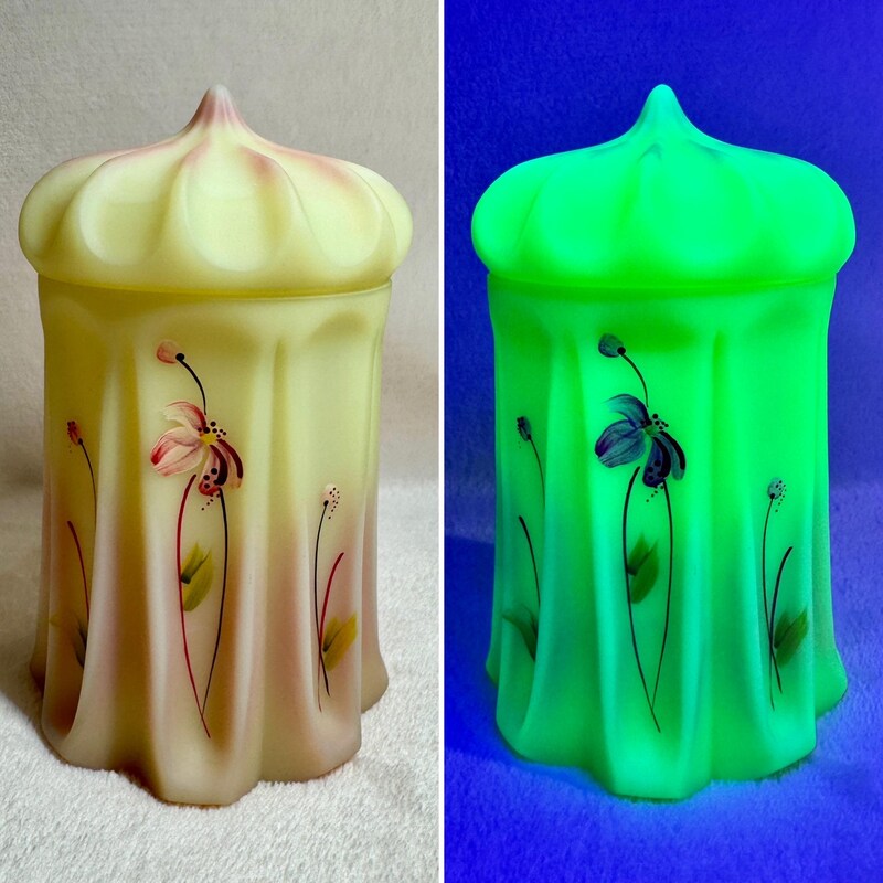 Fenton Glass Box With Lid - Etsy