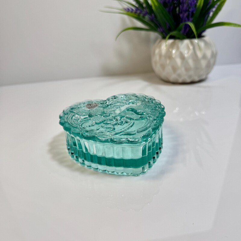 Fenton Glass Box With Lid - Etsy