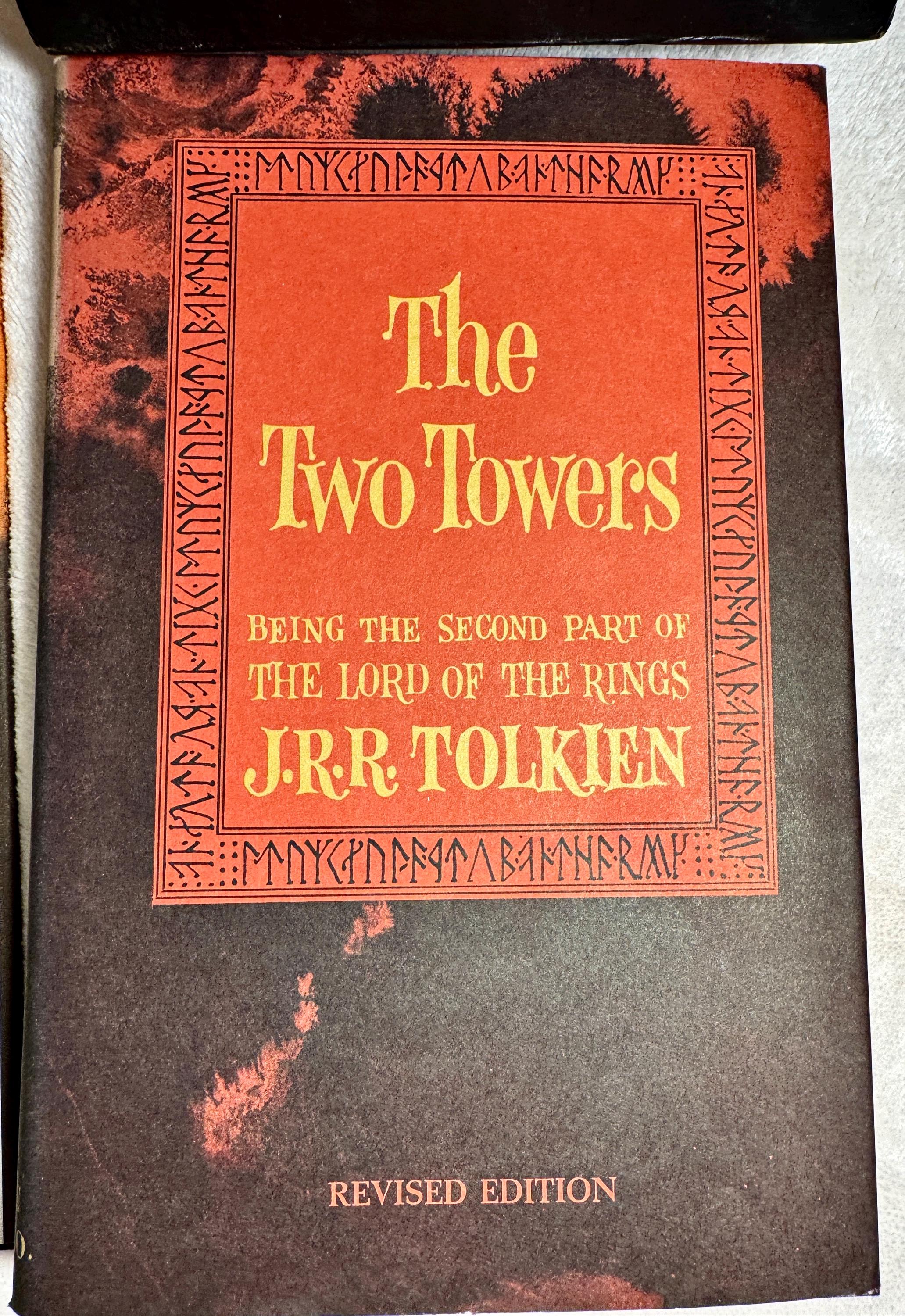 JRR Tolkien Lord of the Rings Box Set 1965, Second Edition First ...