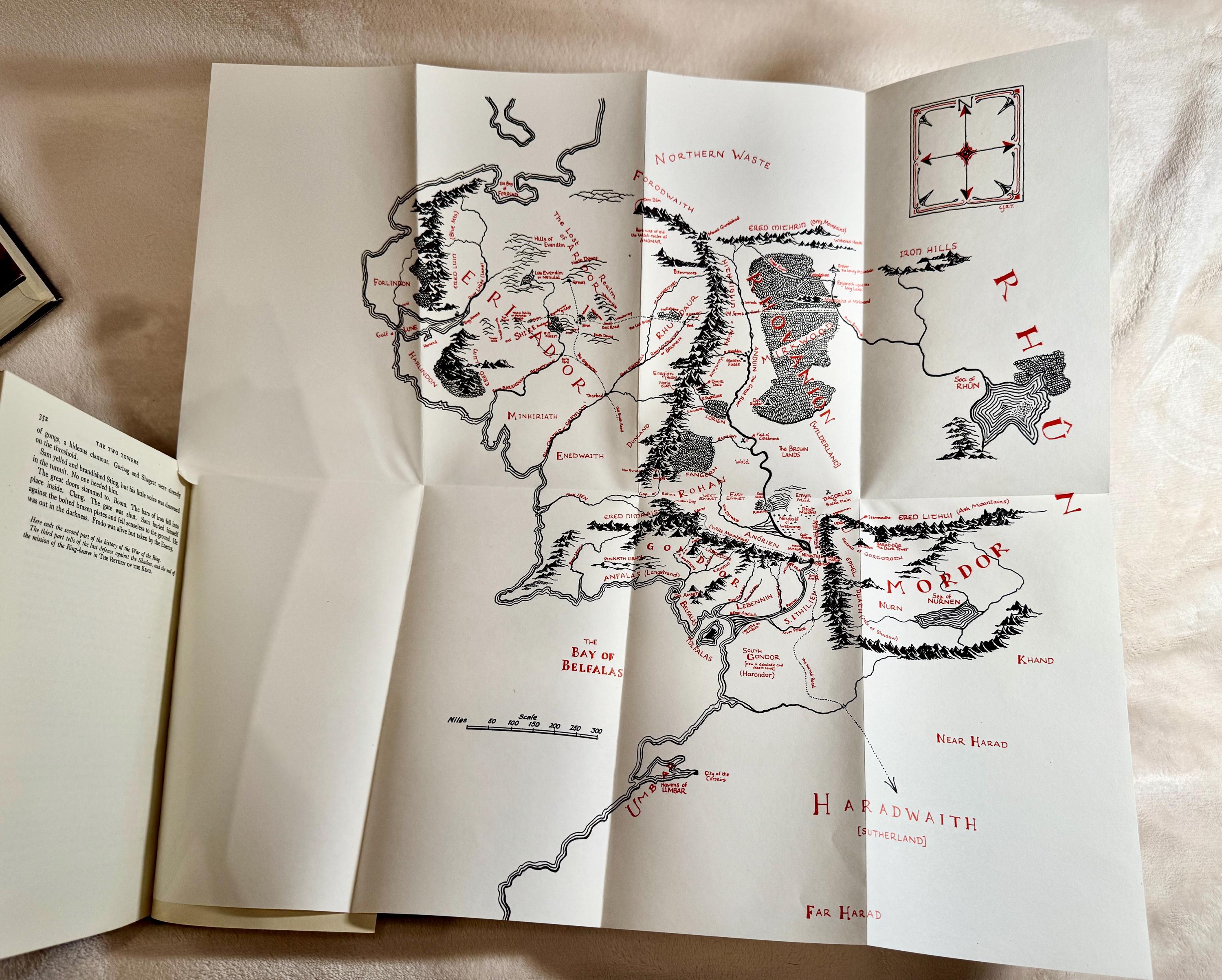 JRR Tolkien Lord of the Rings Box Set 1965, Second Edition First ...