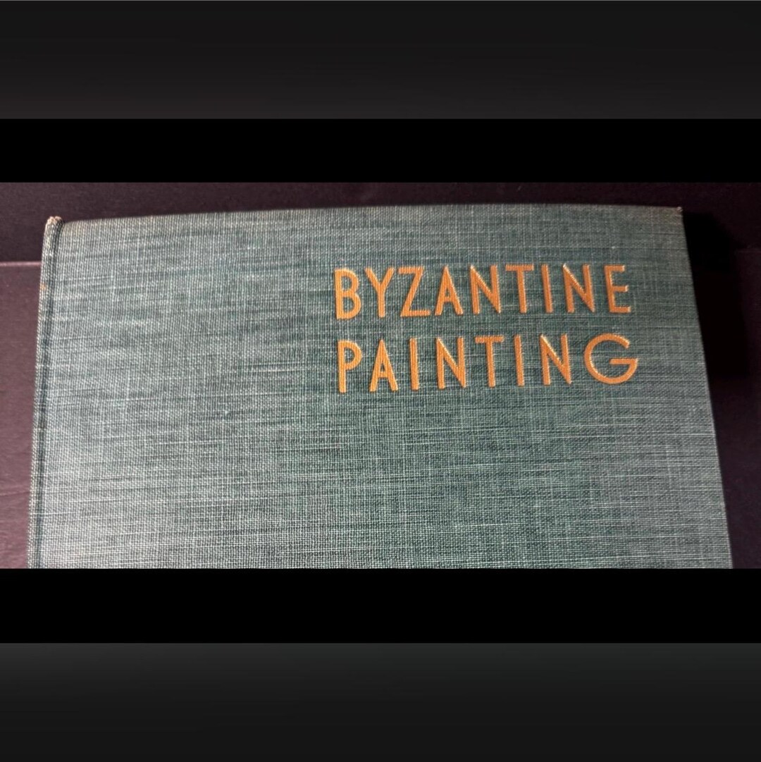 Byzantine Painting Art Book by Albert Skira, First Edition 1953 - Etsy