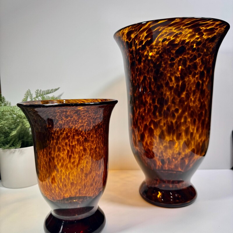 Tortoise Shell Glass - Etsy