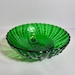 Fenton Lime Sherbet Pinwheel Compote, Uranium Custard Glass, UV Glass ...