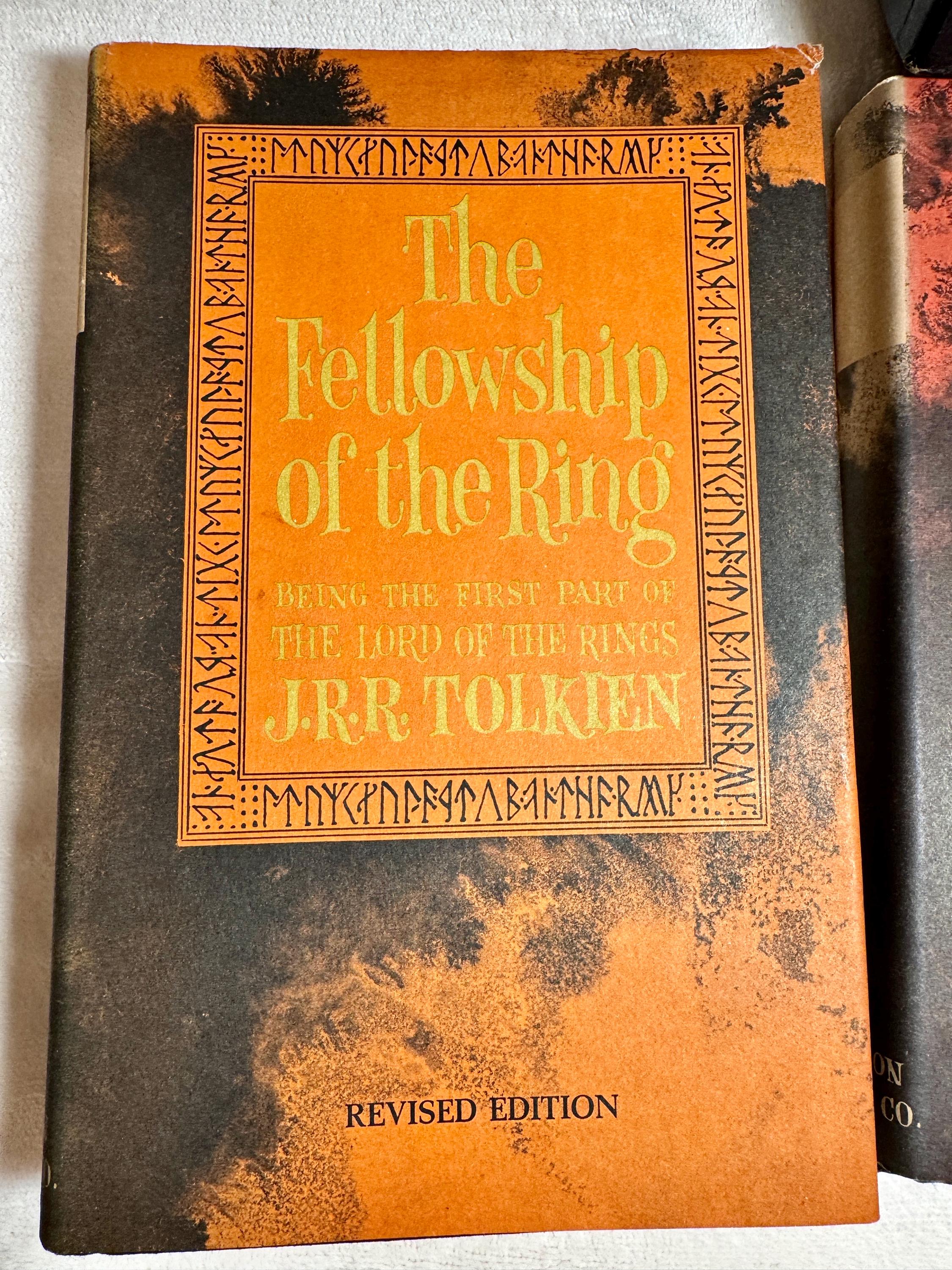 JRR Tolkien Lord of the Rings Box Set 1965, Second Edition First ...