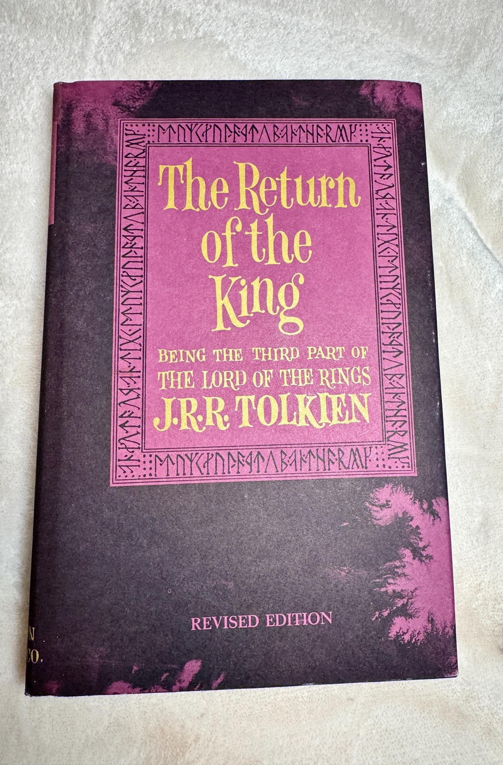 JRR Tolkien Lord of the Rings Box Set 1965, Second Edition First ...