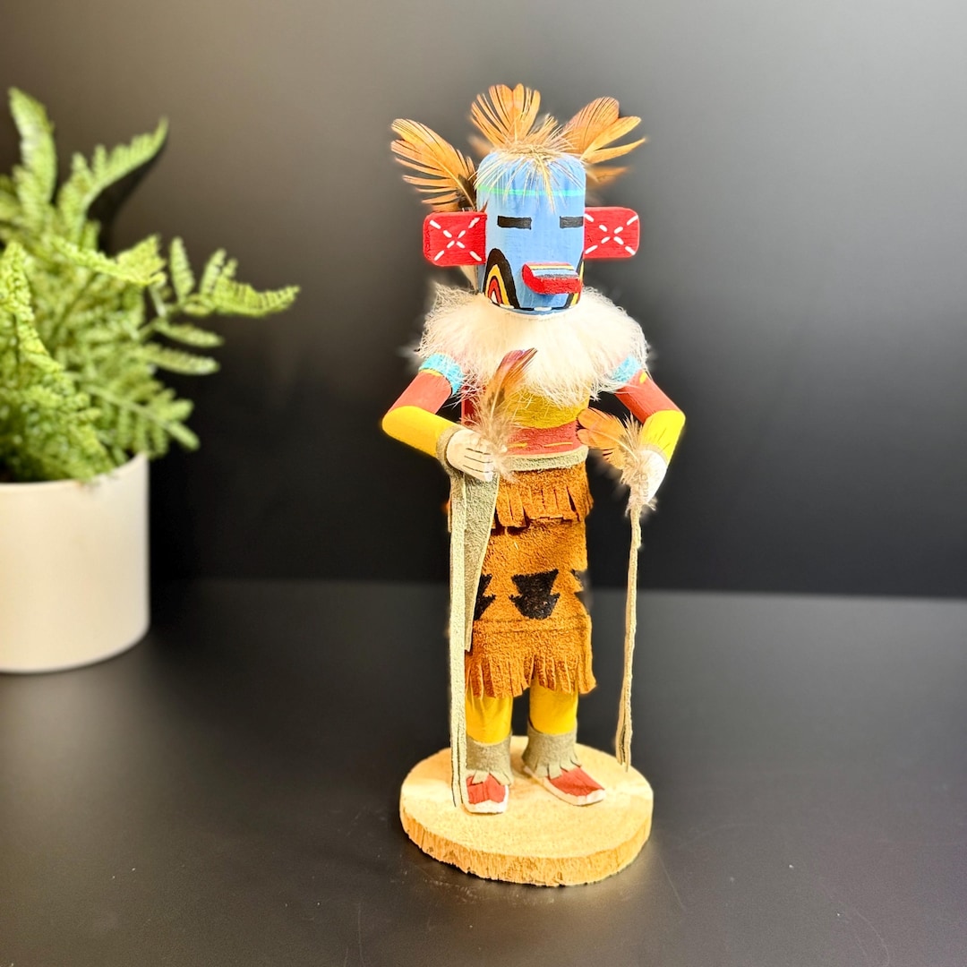 Native American Duck Kachina Doll, Native American Artifact, Hopi Tribe ...