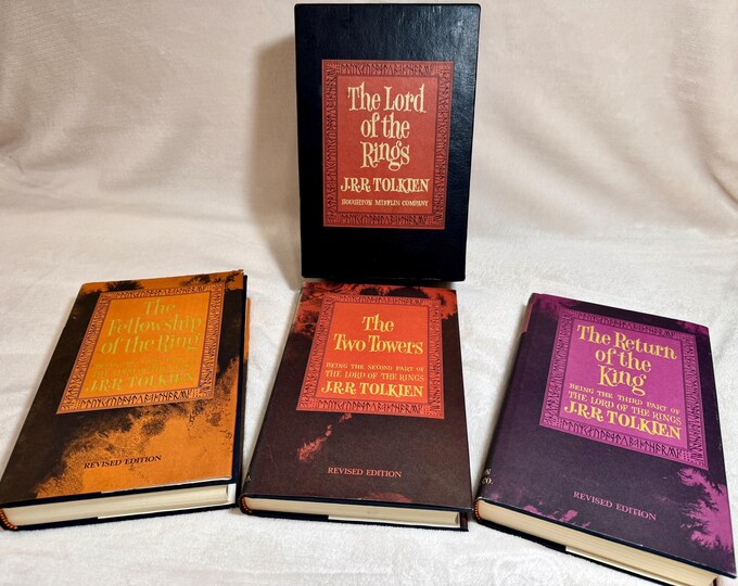JRR Tolkien Lord of the Rings Box Set 1965, Second Edition 12th ...