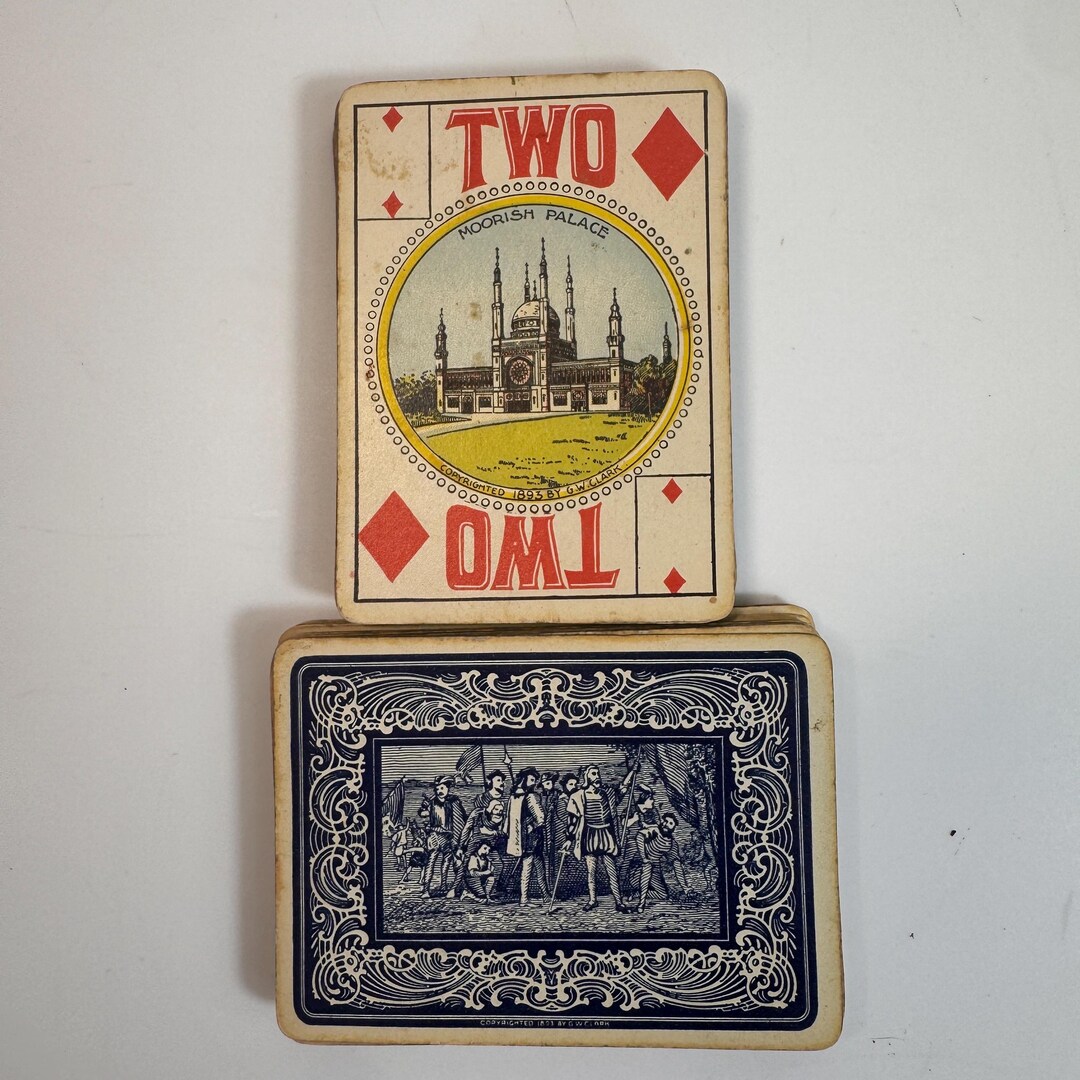 1893 Columbian Exposition Chicago World’s Fair Souvenir Trading Cards ...