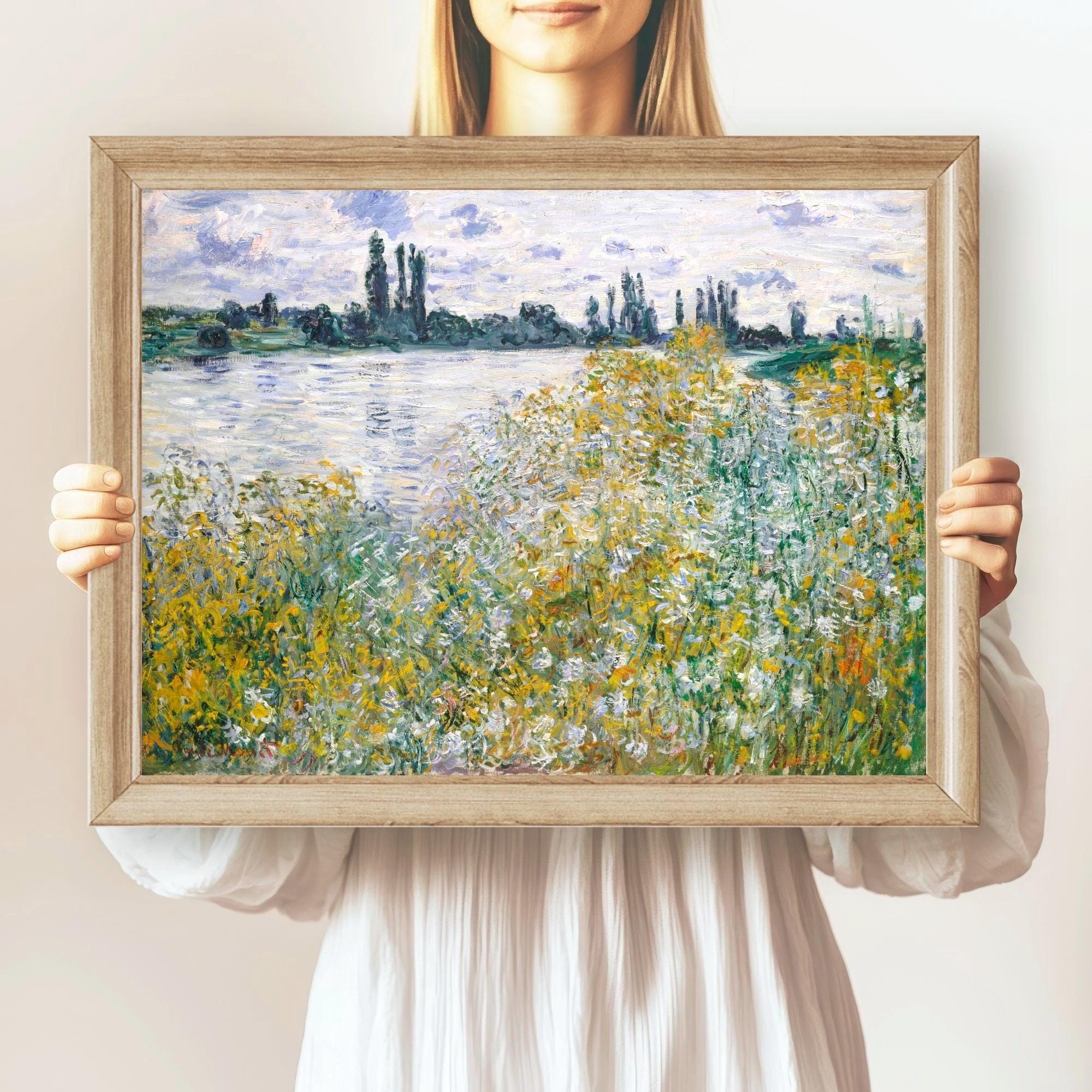 Monet Painting, Claude Monet Printable Art Set of 2, Impressionist Art ...
