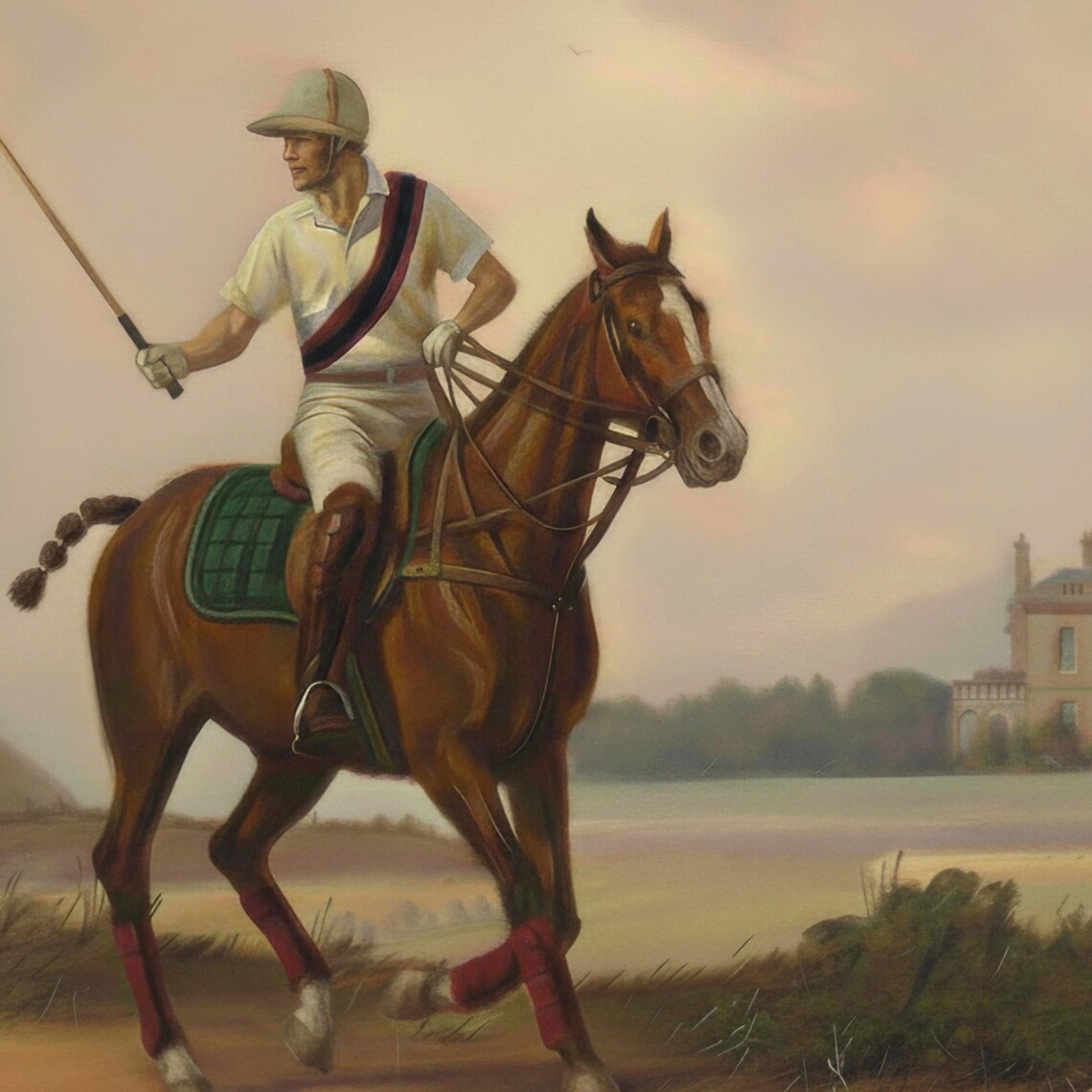 Polo Play Wall Art, Ralph Lauren Inspired Christmas Print, Vintage ...