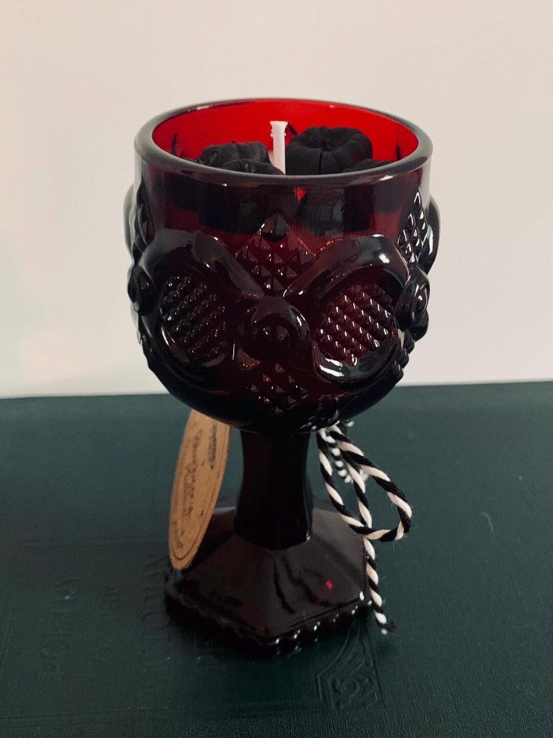 Gothic Avon Goblet Candle - Blueberry Muffin Scented - Etsy