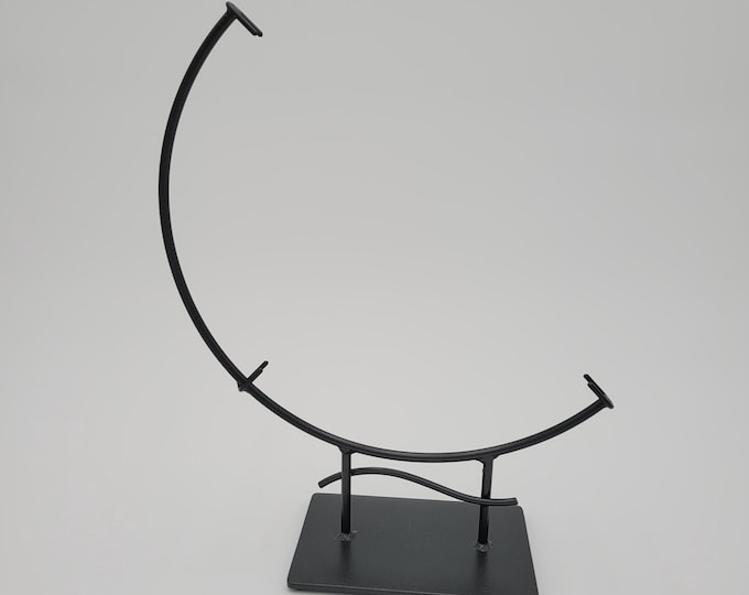 12" Round Glass Display Stand With Wave Design, for Fused Glass - Etsy