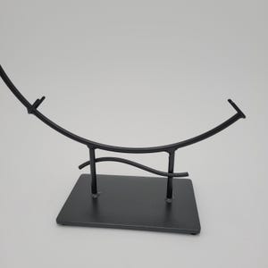 12" Round Glass Display Stand With Wave Design, for Fused Glass - Etsy