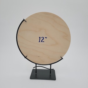 12" Round Glass Display Stand With Wave Design, for Fused Glass - Etsy