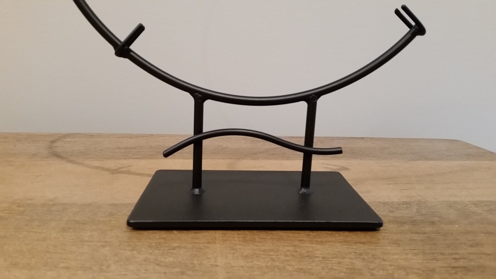 12 Round Glass Display Stand With Wave Design for Fused - Etsy