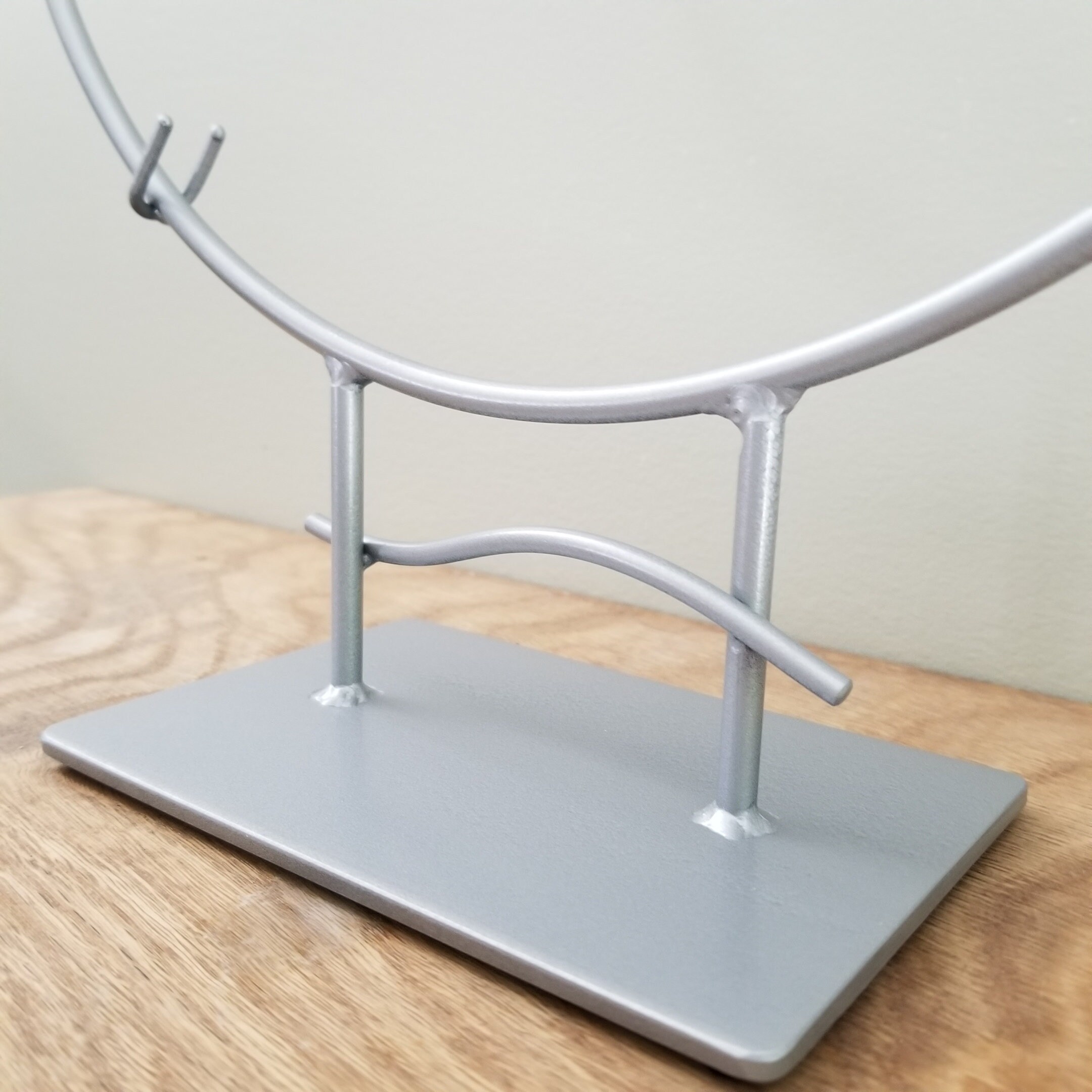 12 Round Glass Display Stand With Wave Design for Fused - Etsy UK