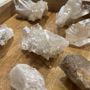 White Quartz Crystal Points - Etsy