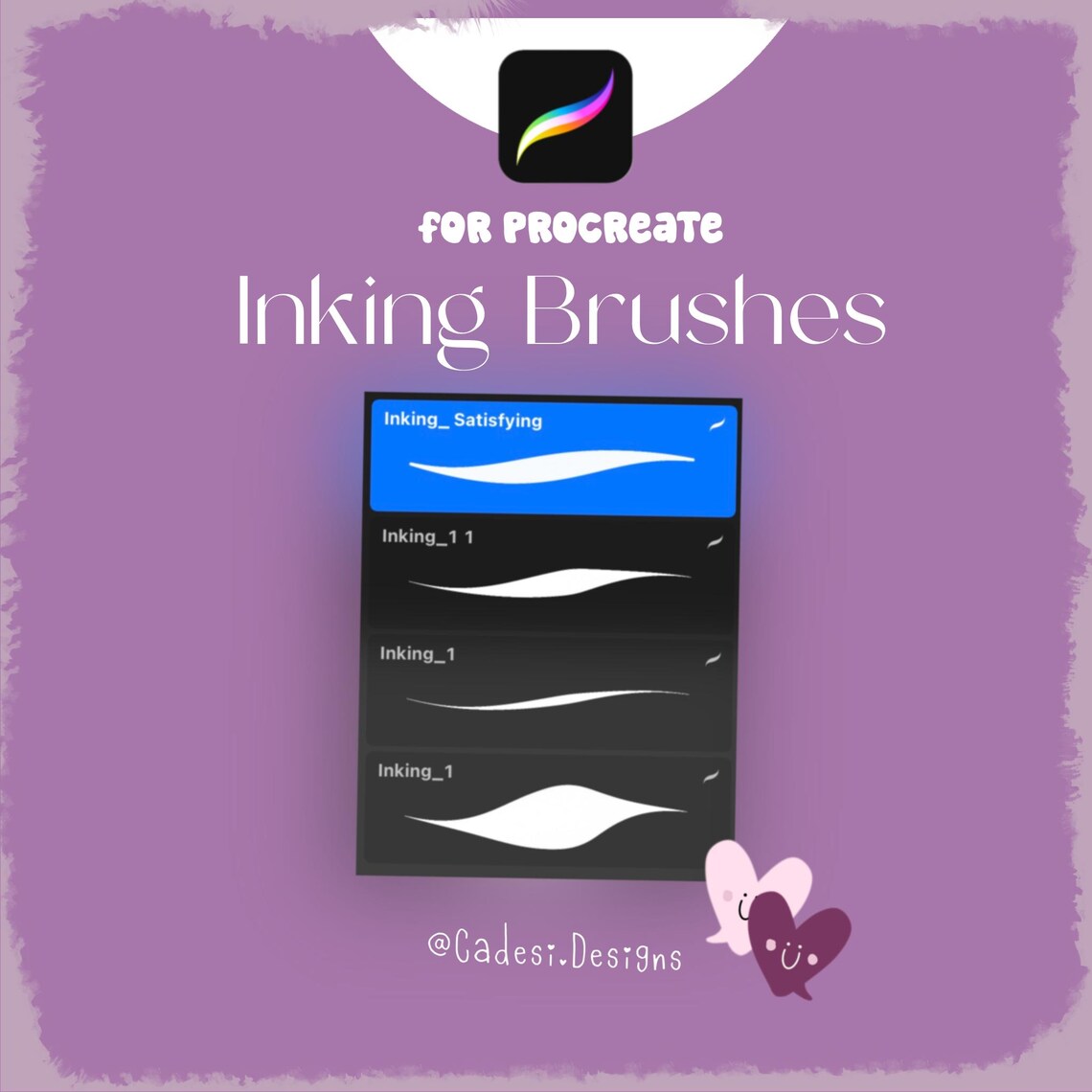 Procreate Inking Brush Kit: Canvas Texture for Comics & Illustrations ...