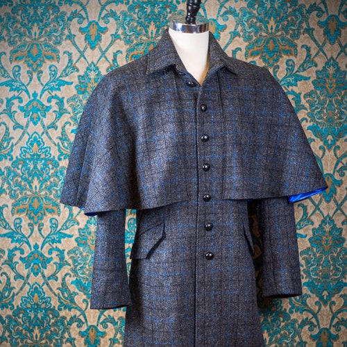 Harris Tweed Greatcoats and Inverness Coats - Etsy