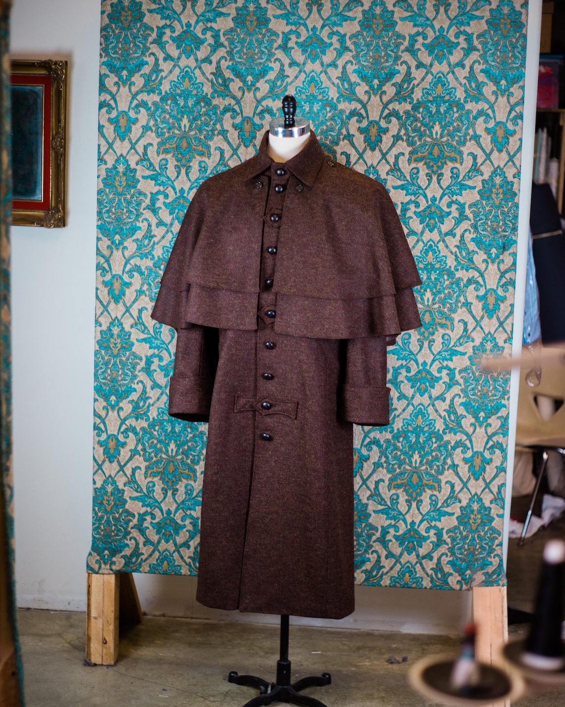 Tweed Inverness and Caped Greatcoats Coats | Etsy