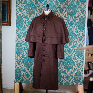 Tweed Inverness and Caped Greatcoats Coats - Etsy