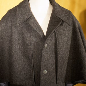 Double Layer Cape---1970s Victorian Style - Etsy