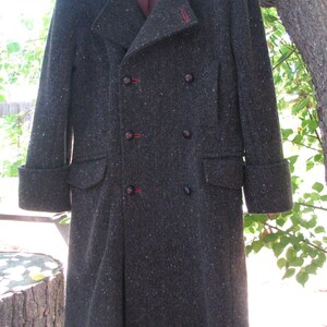 Custom Irish Tweed Overcoat---with a Hood - Etsy