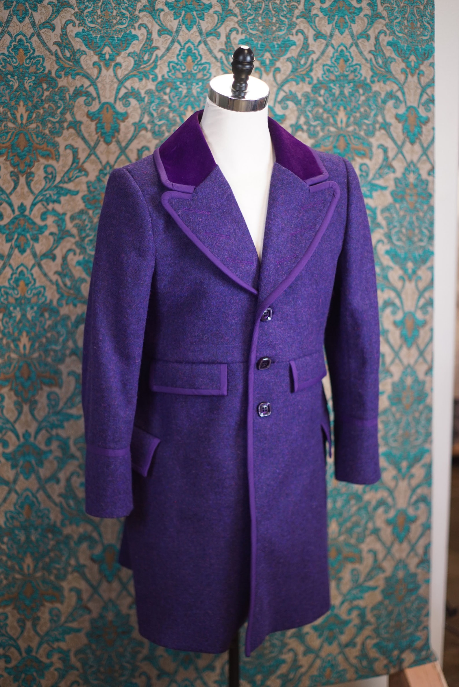 Tweed Frock Overcoats - Etsy