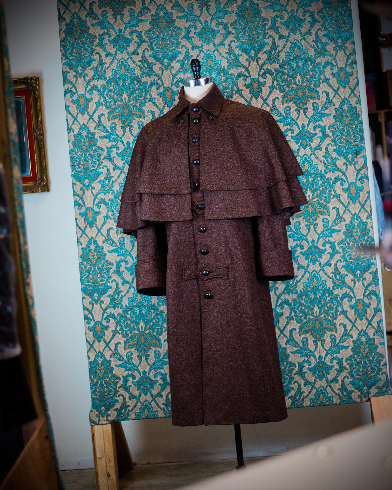 Tweed Inverness and Caped Greatcoats Coats - Etsy