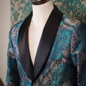 Famous Silk Brocade Dinner Jackets---custom Made--decadence'89 - Etsy