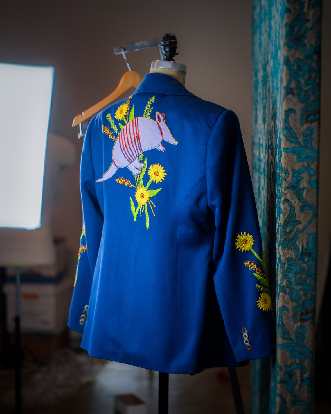 The Embroidered Western Blazerauthentic Rodeo Tailoring - Etsy