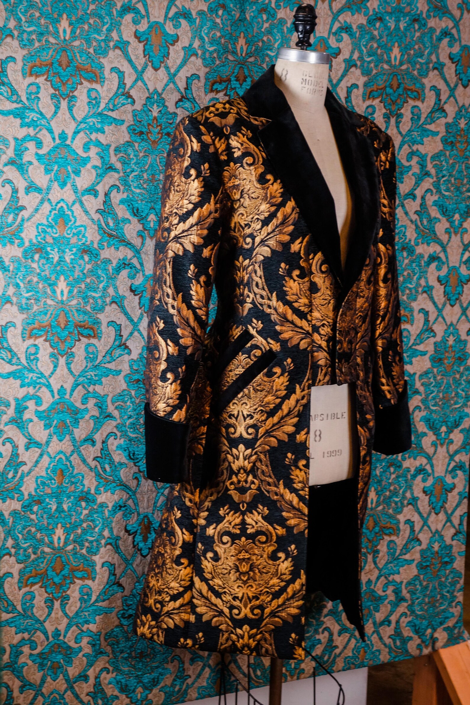 Custom Frock Coat Tailcoats and Dressing Gowns - Etsy