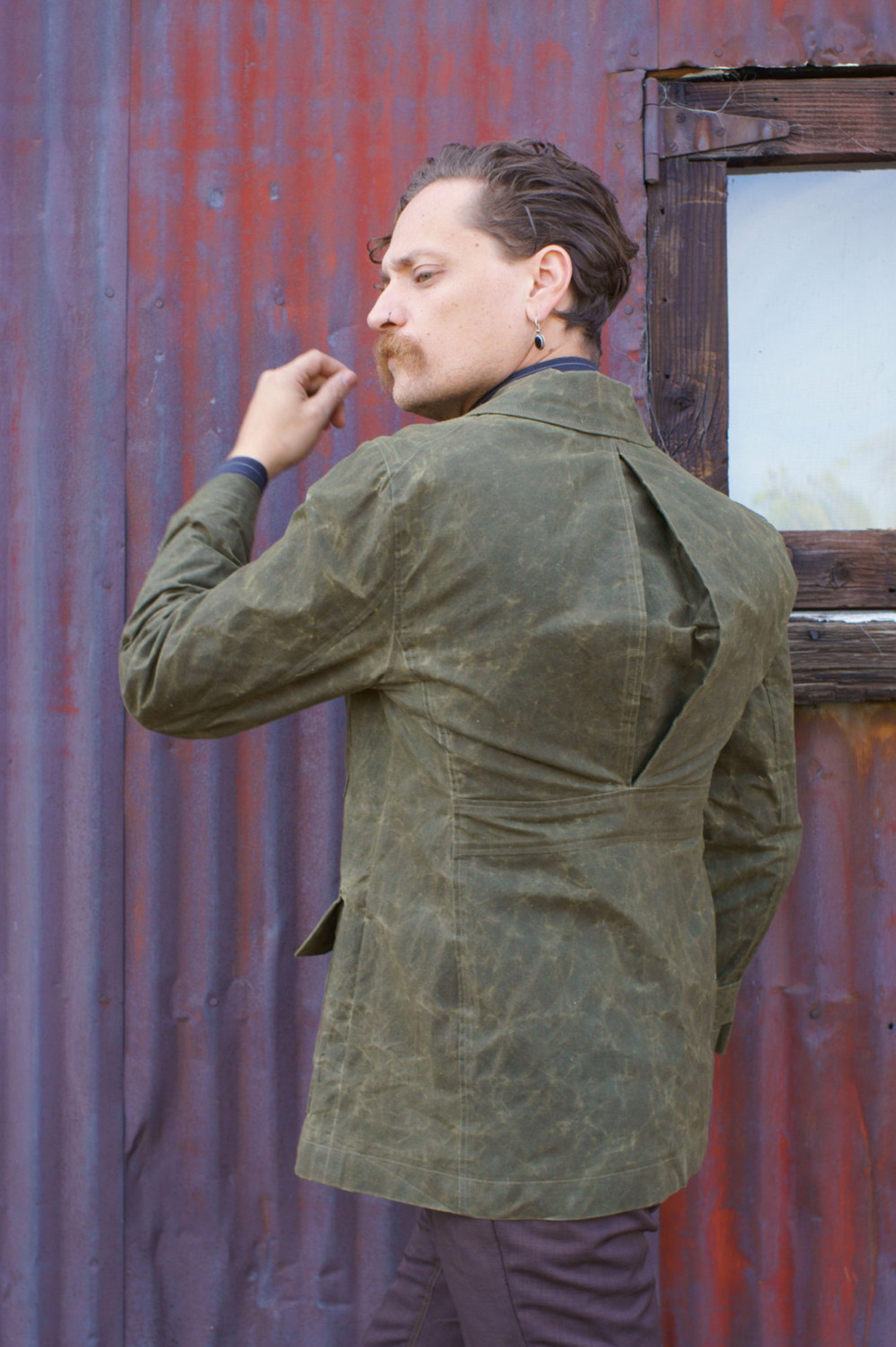 Waxed Cloth Blazersmade to Measureeditions36 - Etsy