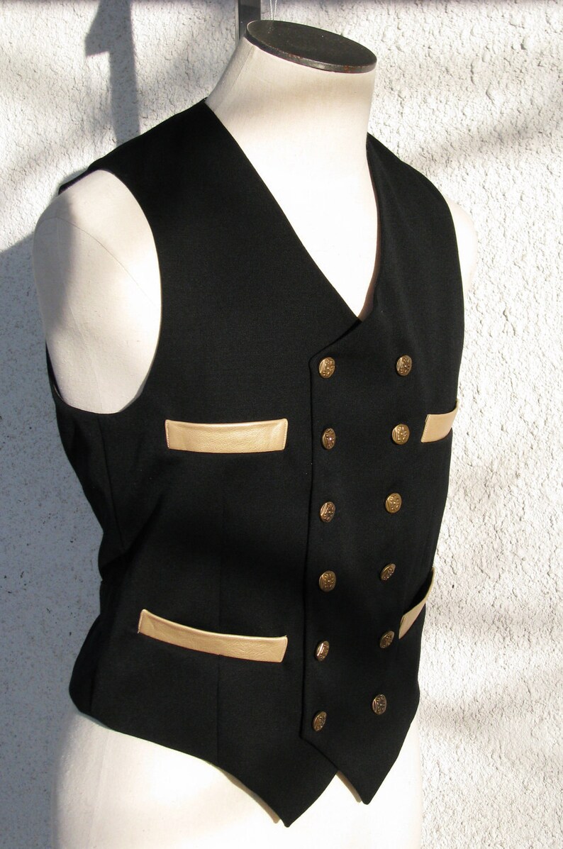 Custom Double-breasted Vests - Etsy