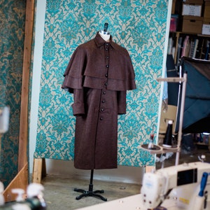 Tweed Inverness and Caped Greatcoats Coats - Etsy
